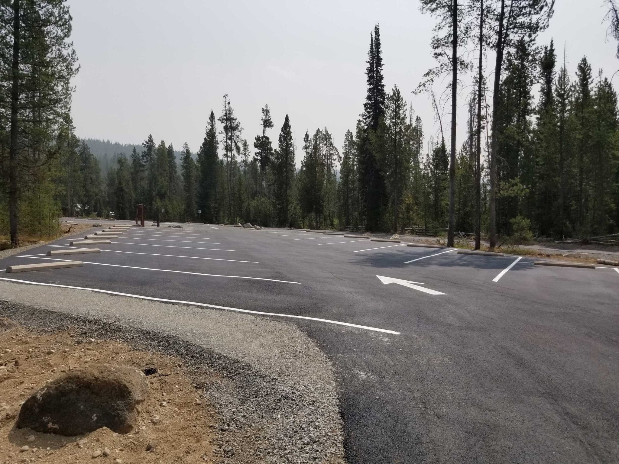 Red-Fish-Lake-Parking-Lot-Debco-Construction | Debco Construction